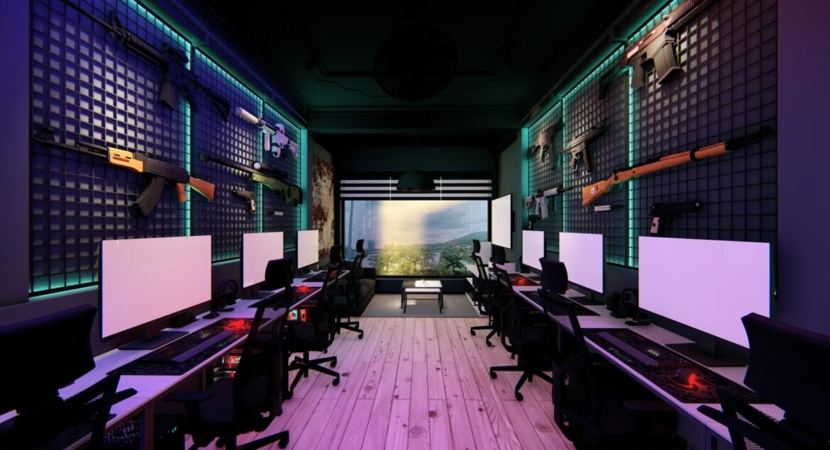 12x30 Gaming Room Interior Design Ideas by Shop Interior Design - SHOP ...